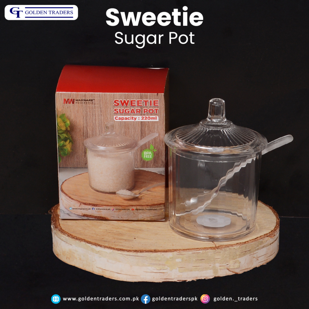Sweetie Sugar Pot - Golden Traders
